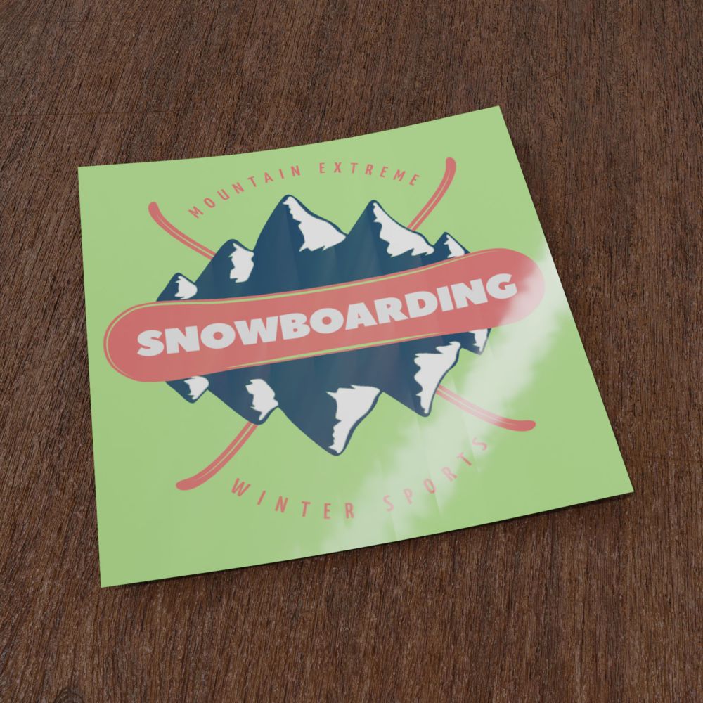 Custom Square Stickers - Just Buttons