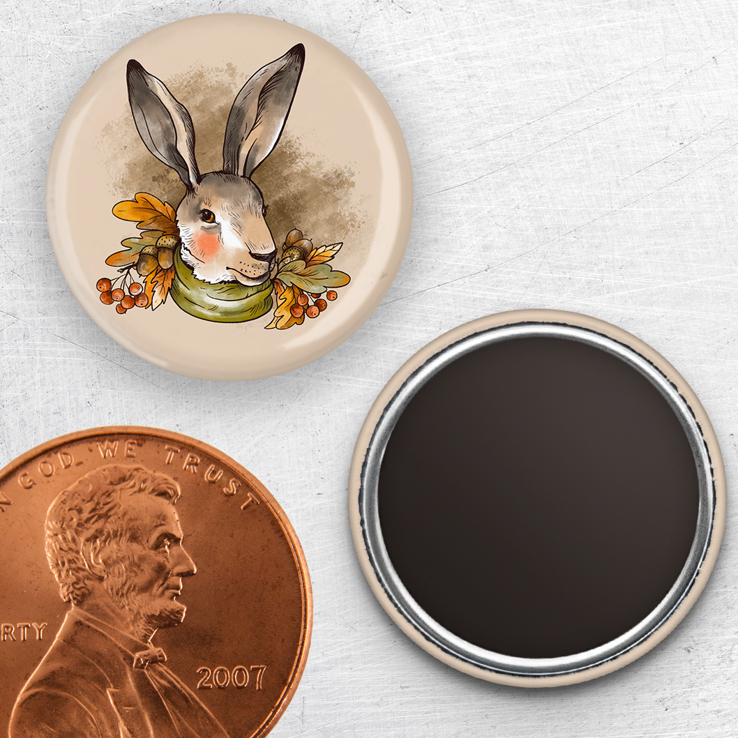 1" Round Custom Button Magnets - Just Buttons