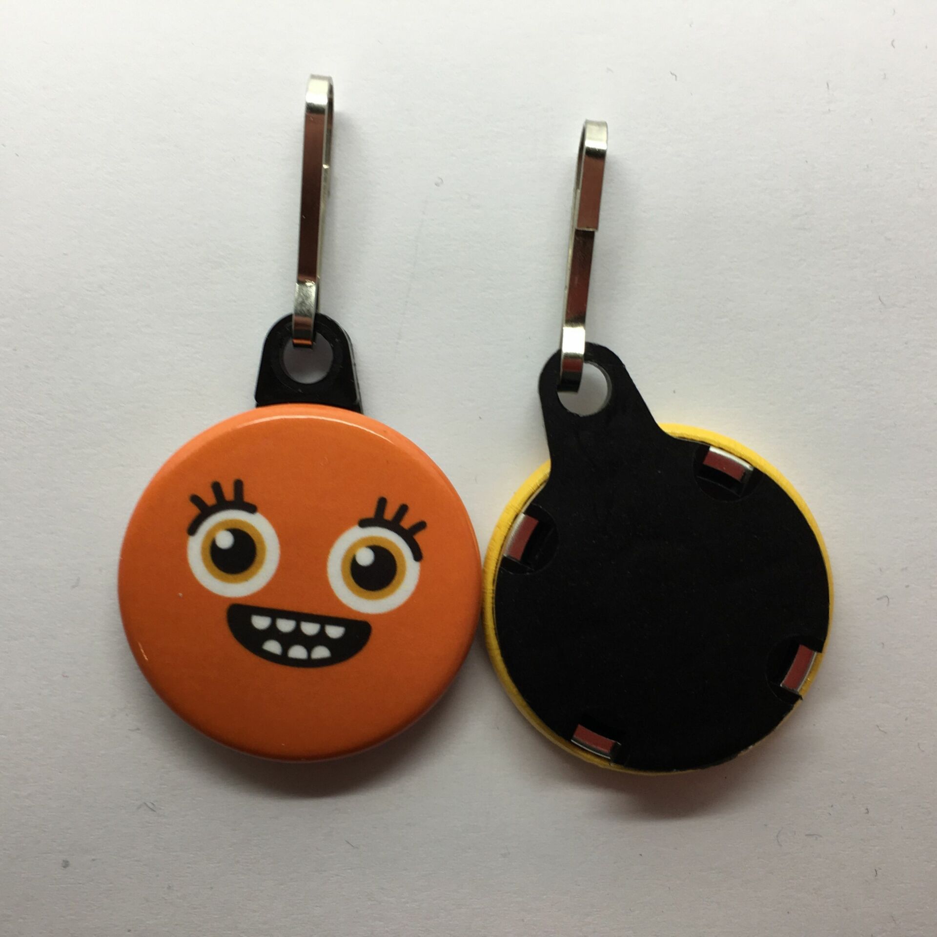 Custom Zipper Pulls 1.25" Round