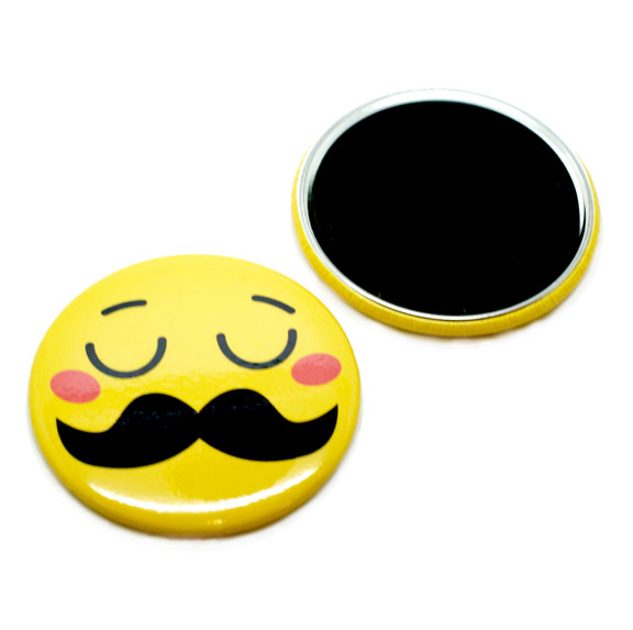 Custom Round Button Magnet 2.25"