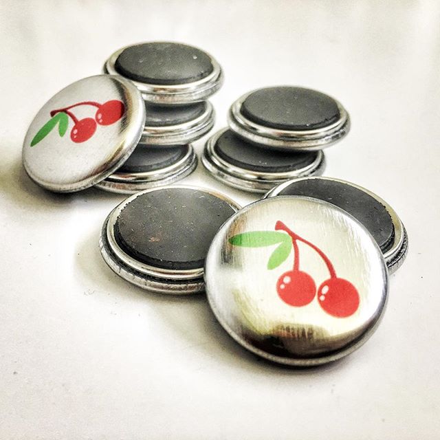 1" Round Custom Button Magnets - Just Buttons