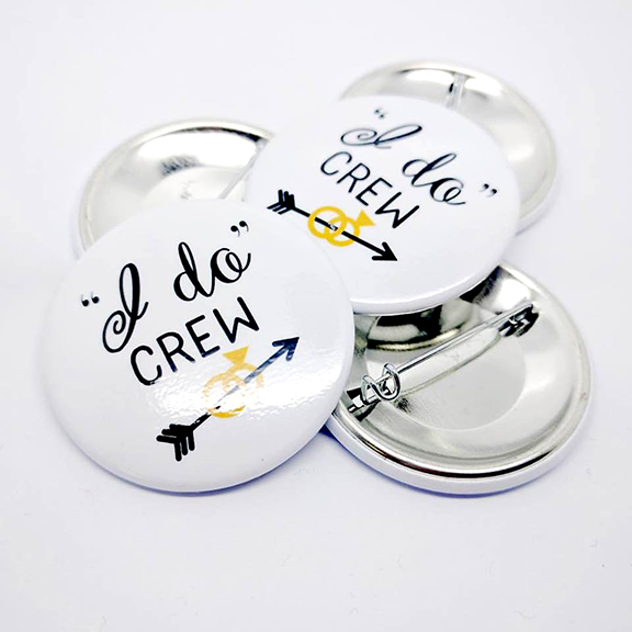 1.5" Custom Round Buttons with Pinbacks | 1.5 Inch Button Maker